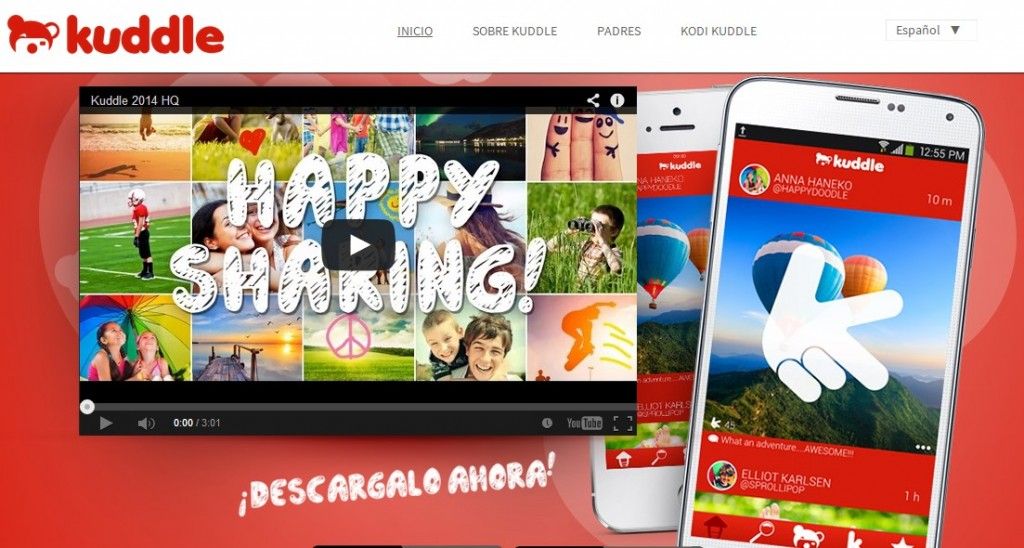 Kuddle: el Instagram para niños