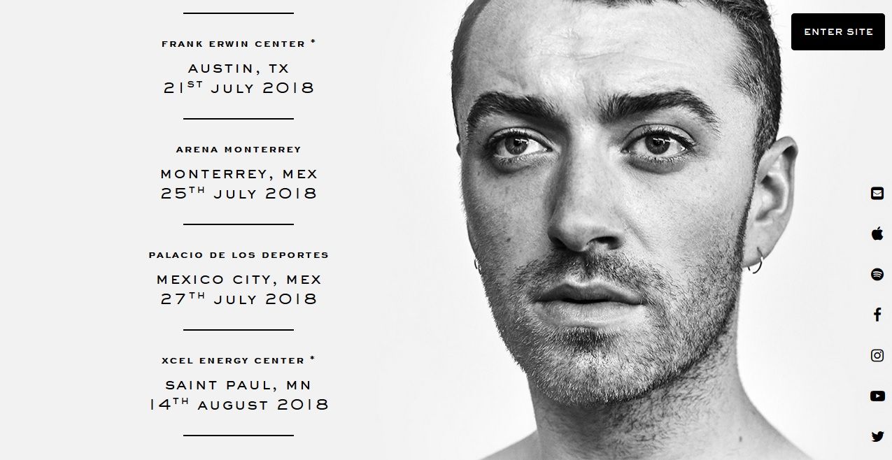 Sam Smith anuncia conciertos en México