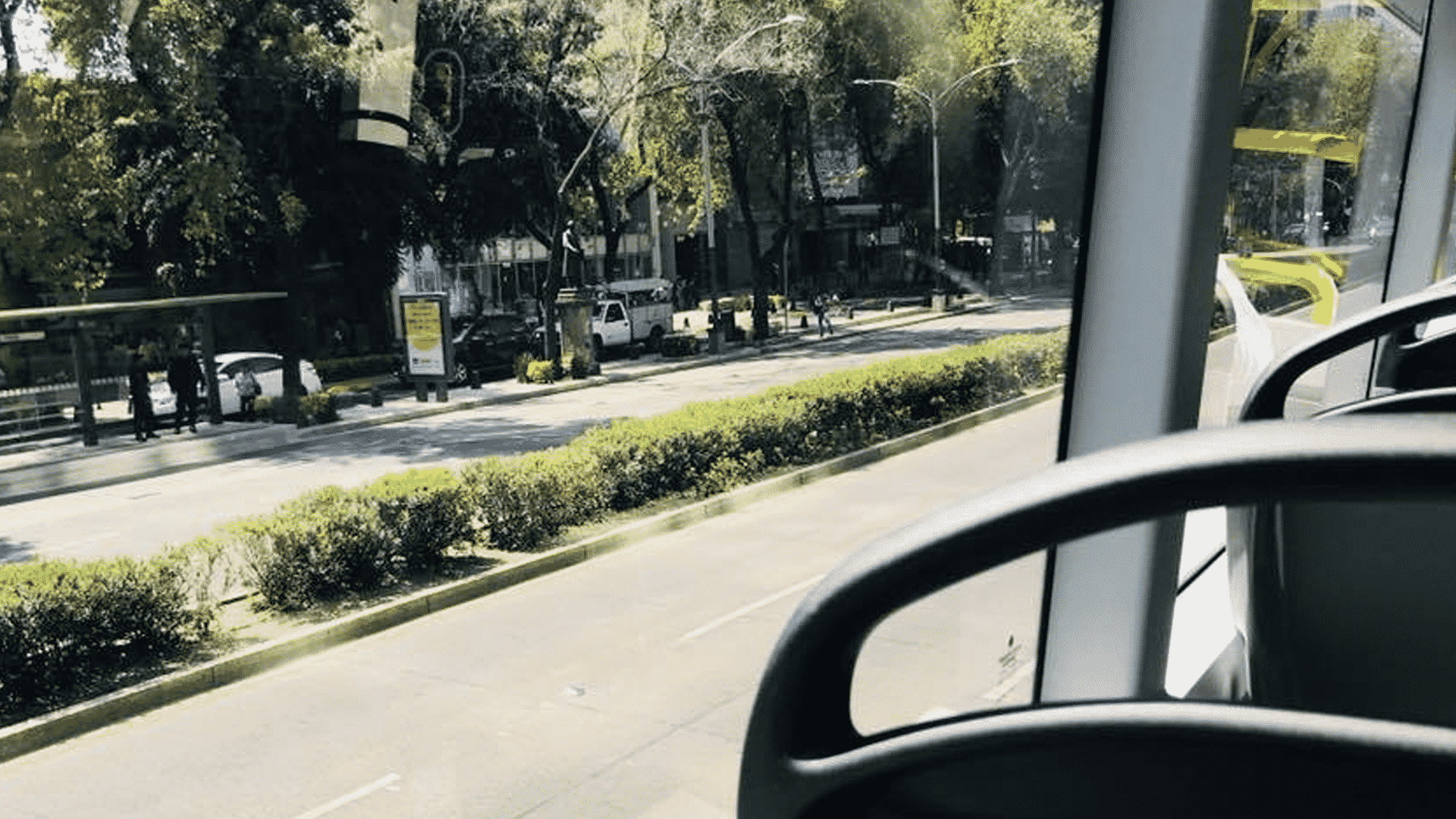 Recorrido en el Metrobús de Reforma