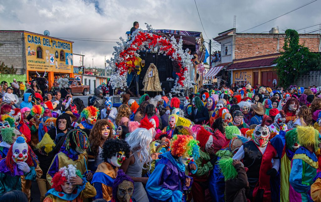 Los 'Negros', tradición que venera a la virgen de la Merced en Chiapas