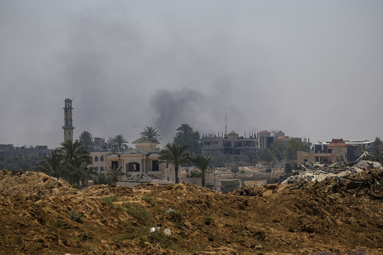 Israel ya controla toda la frontera de la Franja de Gaza con Egipto