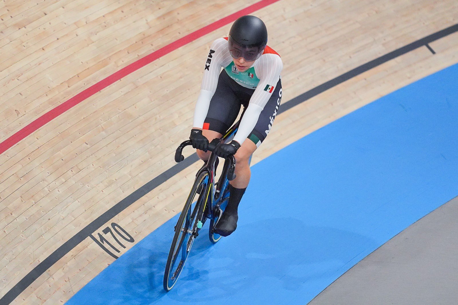 Ciclista Daniela Gaxiola finaliza sexta en prueba de keirin
