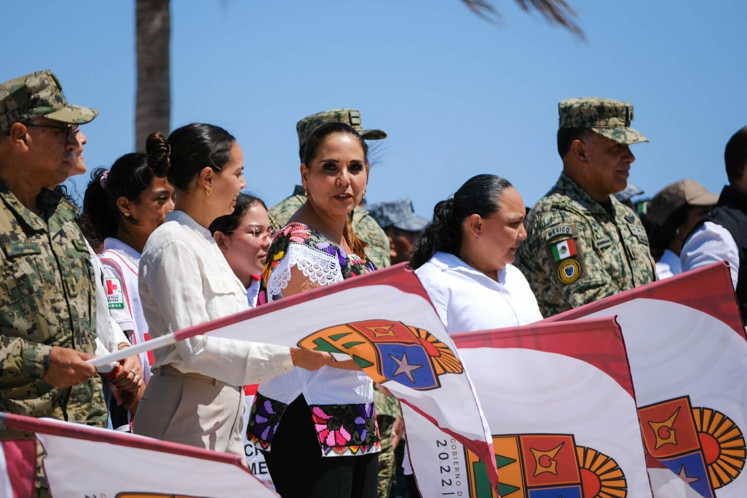 Gobernadora Mara Lezama da banderazo al “Operativo de Seguridad ...