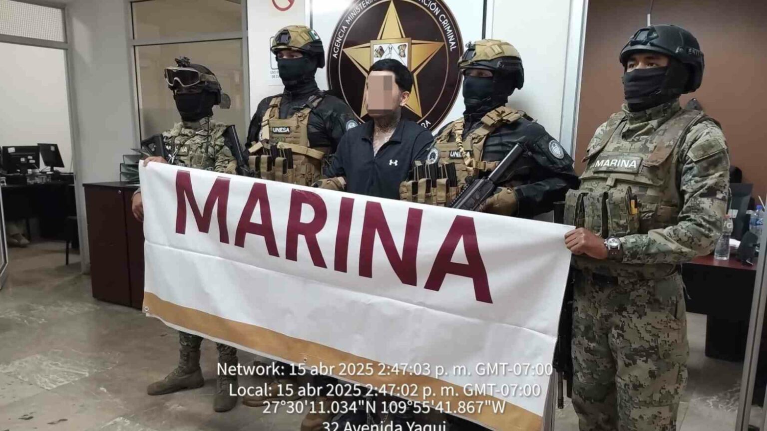 Cae presunto feminicida en Sonora