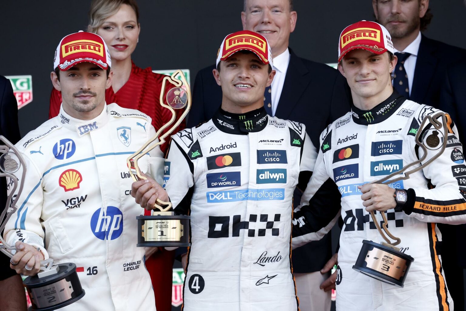 Lando Norris gana en Mónaco