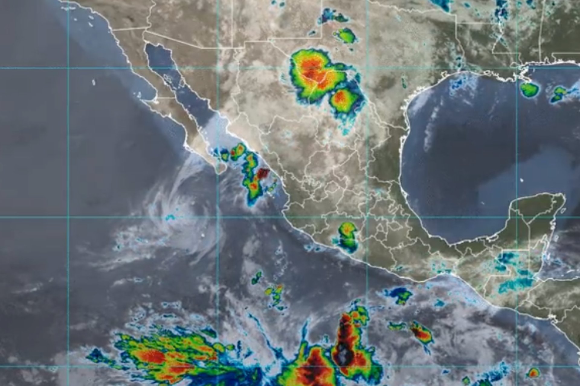 "Flossie", como tormenta tropical, se aleja de las costas del Pacifico mexicano