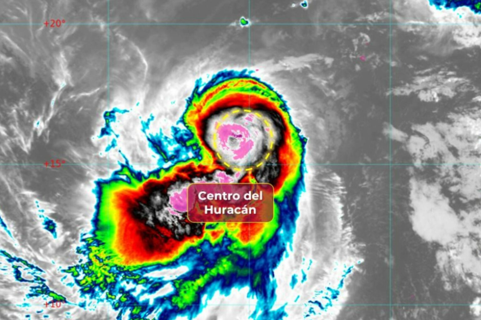 Huracán "Narda" se debilita a categoría 1, pero mantiene lluvias en tres estados
