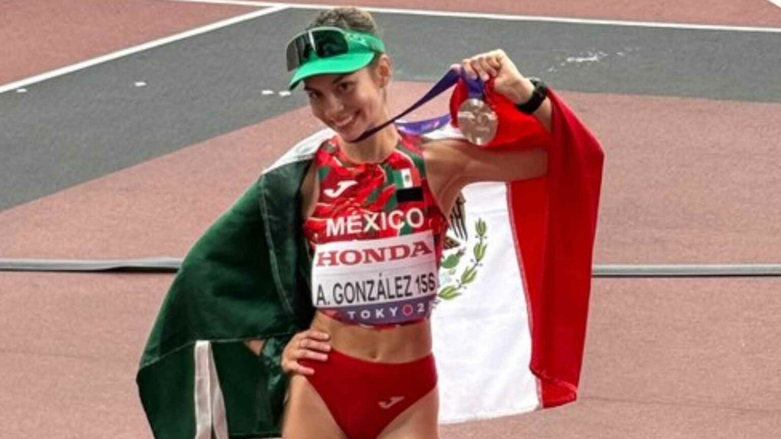 Mexicana Alegna González conquista plata en el Mundial de Atletismo de ...