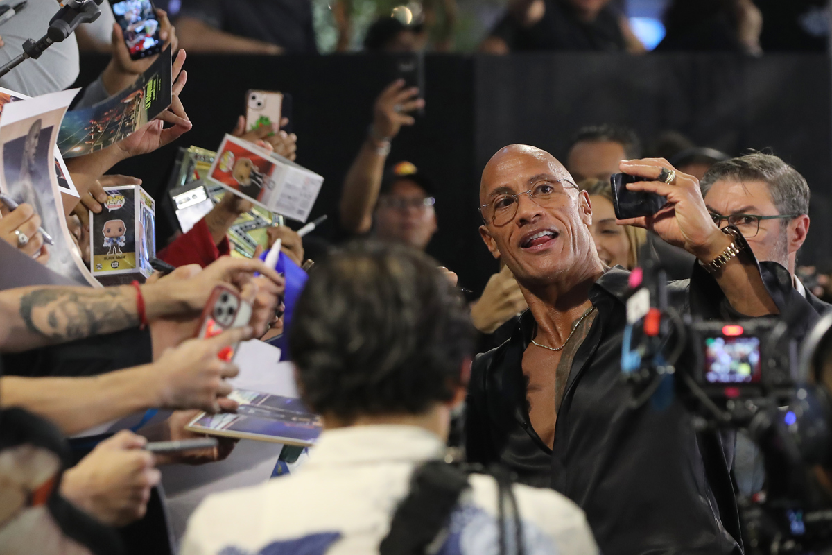 Dwyane Johnson presenta en México su película ‘The Smashing Machine’