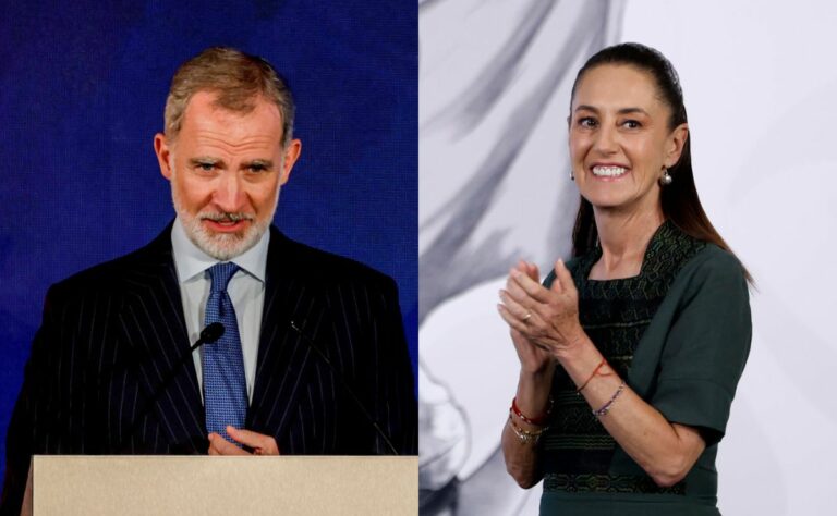 Rey Felipe VI de España confirma reunión con Sheinbaum